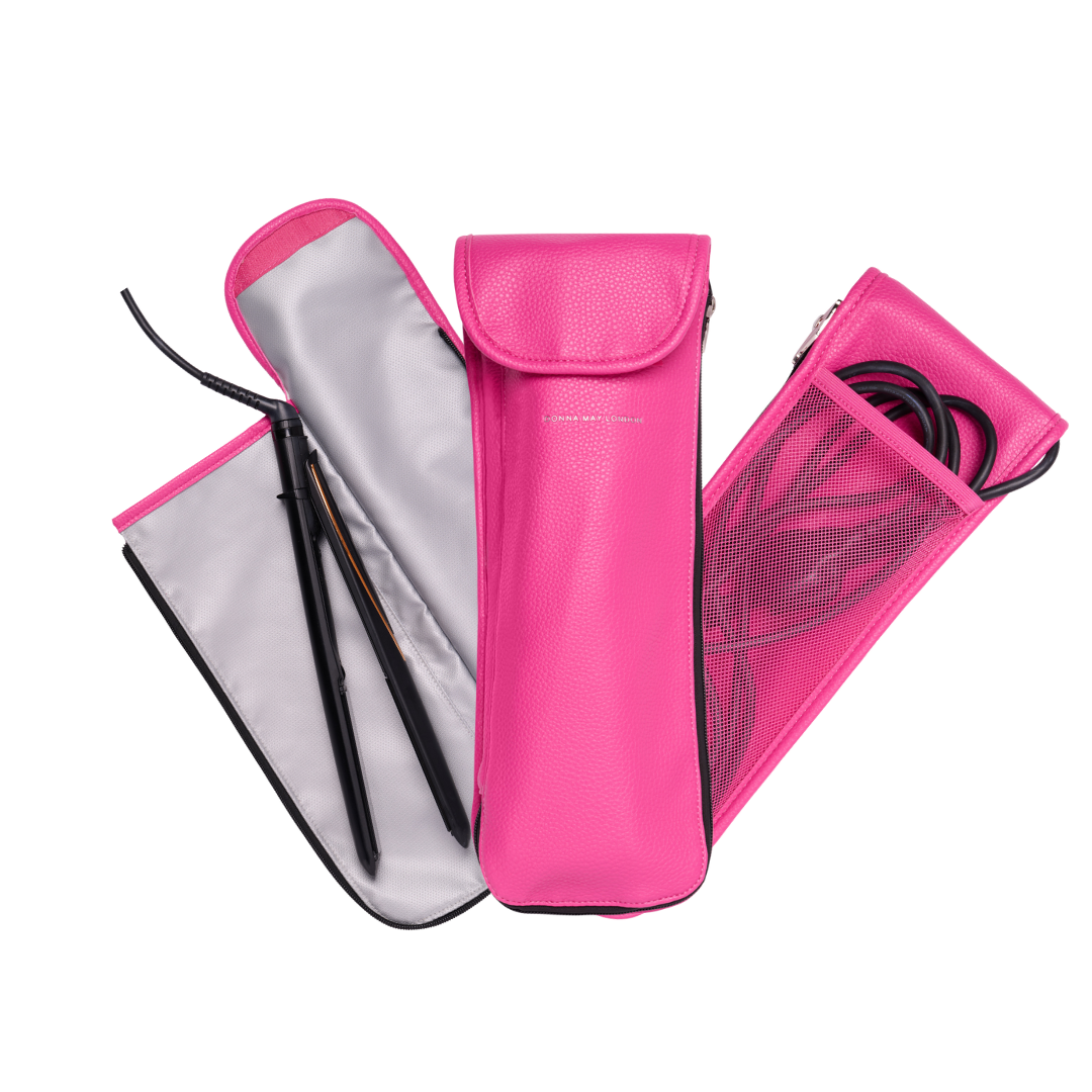The Cooldown Case in Raspberry - Heat Resistant Storage Pouch – Donna ...